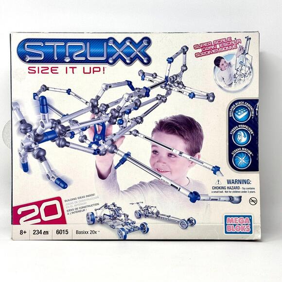 Toys | Mega Blox Struxx Size It Up 234 Pc Construction Kit 615 Basixx ...